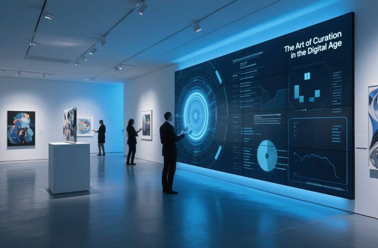 Algorithmic Curation vs. Human Curators in Art Galleries - Aidness