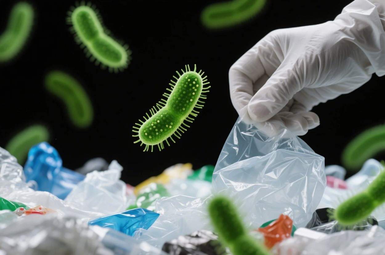 Bioengineered Bacteria for Plastic Waste Conversion - Aidness